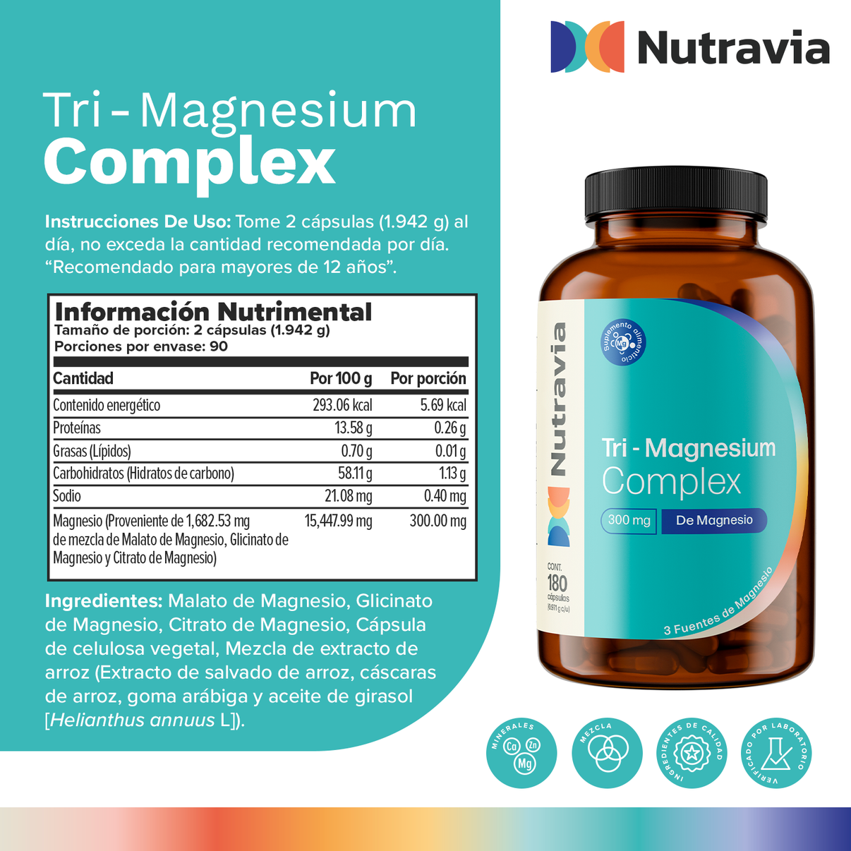 Tri-Magnesium Complex – Nutravia México