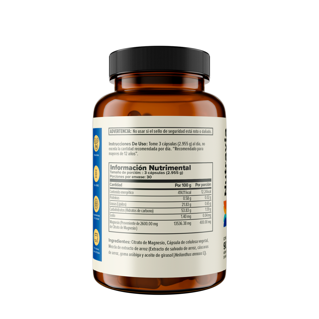 Citrato de Magnesio – Nutravia México