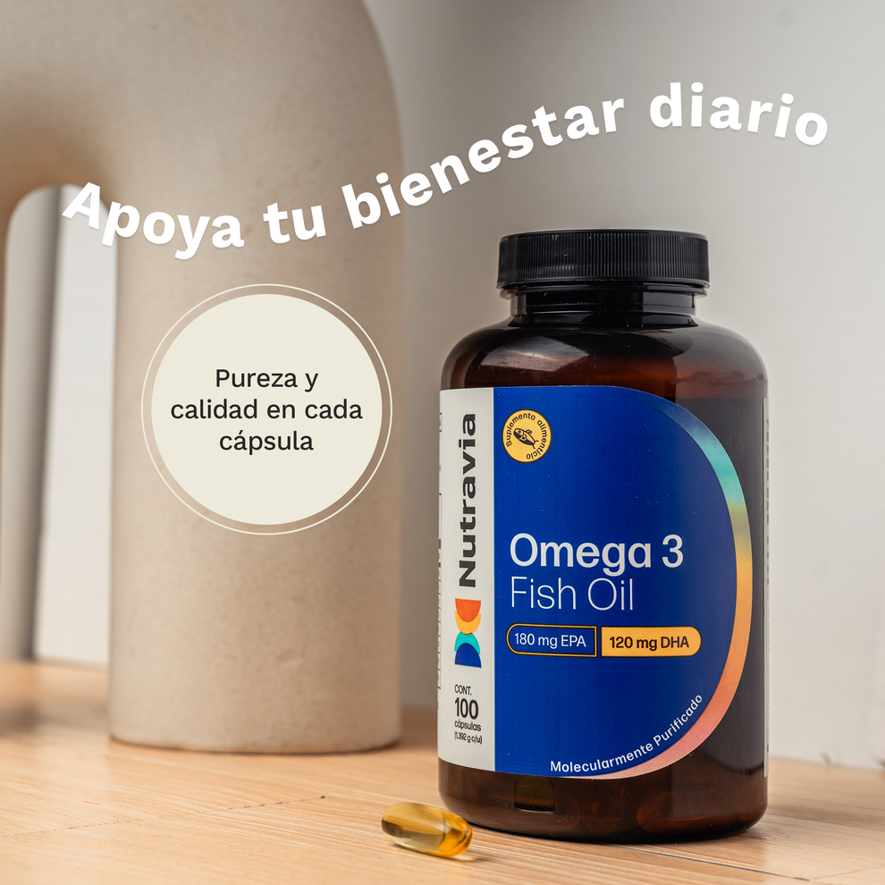 Omega 3 Fish Oil – Nutravia México